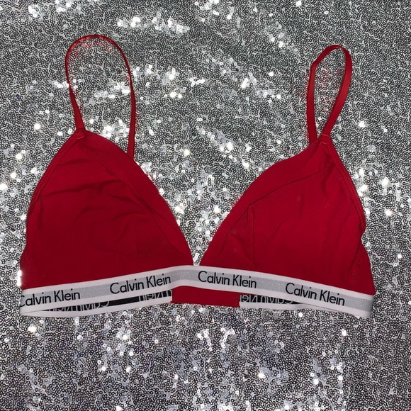 Calvin Klein | Intimates & Sleepwear | Calvin Klein Unlined Triangle ...